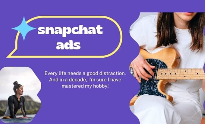 Run snap chat ads or ads snapchat to boost business by Estee_0533 | Fiverr