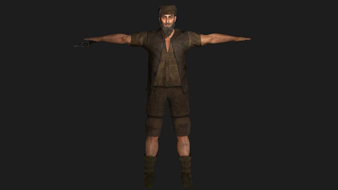 Setup clean rendering 3d realistic character, pbr texture,nsfw model ...