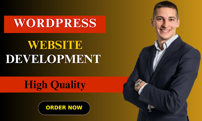 Responsive wordpress website design redesign by Haitamtouir34 | Fiverr