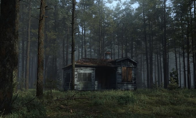 3d game environment 3d game background game map 3d game art level ...