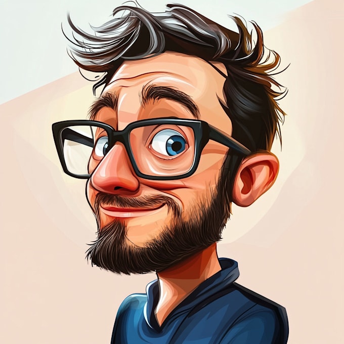 Draw unique cartoon caricature for you by Rabbeobipea | Fiverr