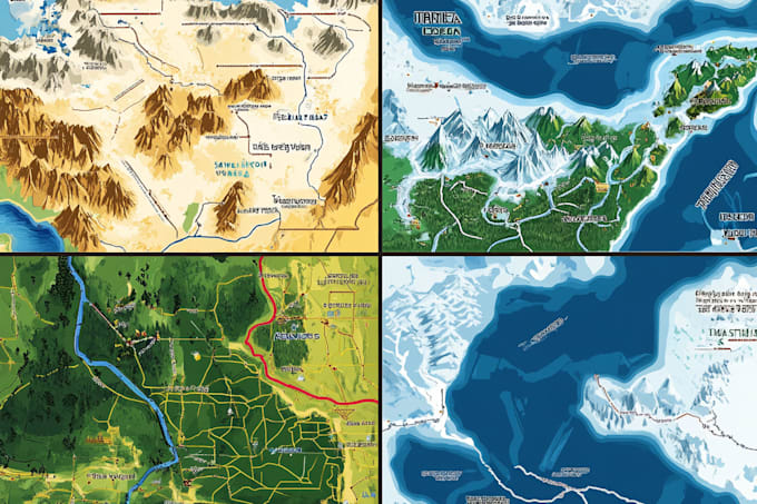 Create vector map in corel draw or adobe illustrator by Ferlisdges | Fiverr