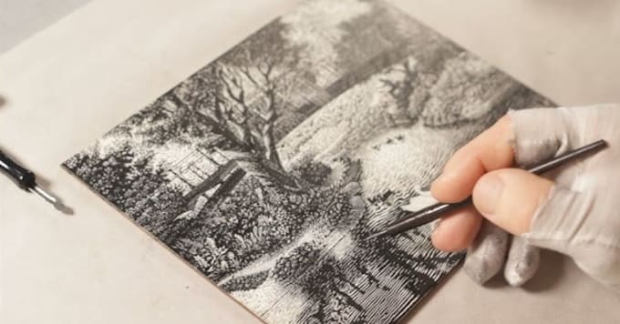 Draw dark illustrations with pen and ink by Jasmine_lavirgi | Fiverr
