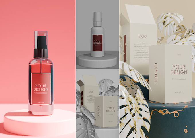 Make 3d product packaging render by Luqlucky | Fiverr
