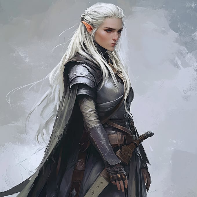 Draw a dnd character art and dnd character illustration by Aimeeriley9 ...