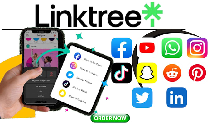 Setup linktree, beacons ai biolink for your social media platform by Fredericarose | Fiverr