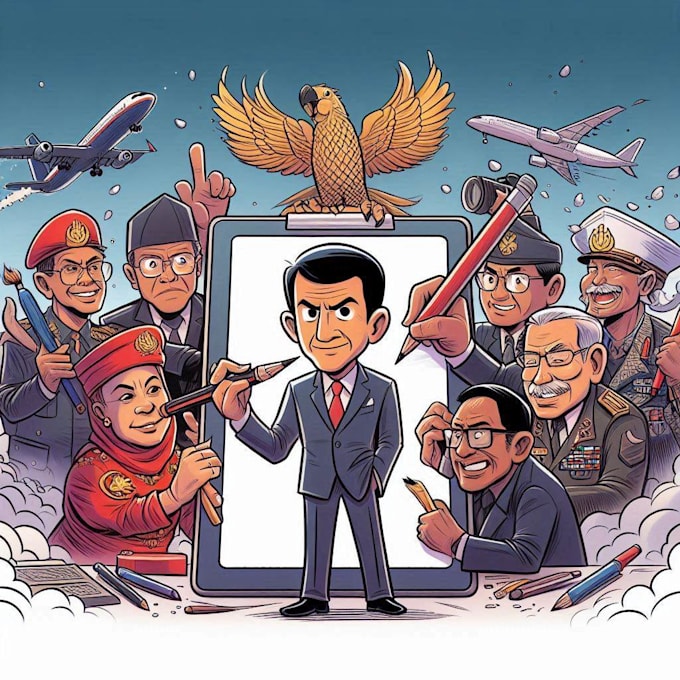 Create political and editorial cartoons by Hipparos | Fiverr