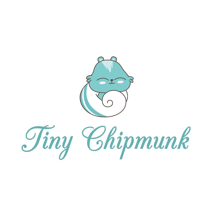 Design awesome tiny chipmunk logo by Madaly_reynolds | Fiverr
