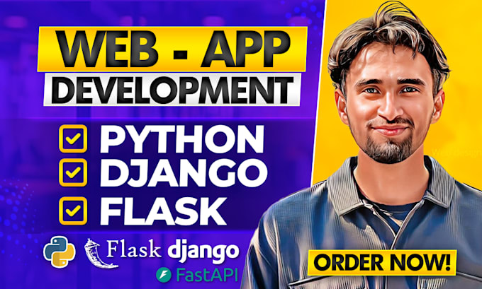 Develop web app using flask, python, fast api, django by Waleedcodes4 ... Develop web app using flask, python, fast api, django by Waleedcodes4 ...