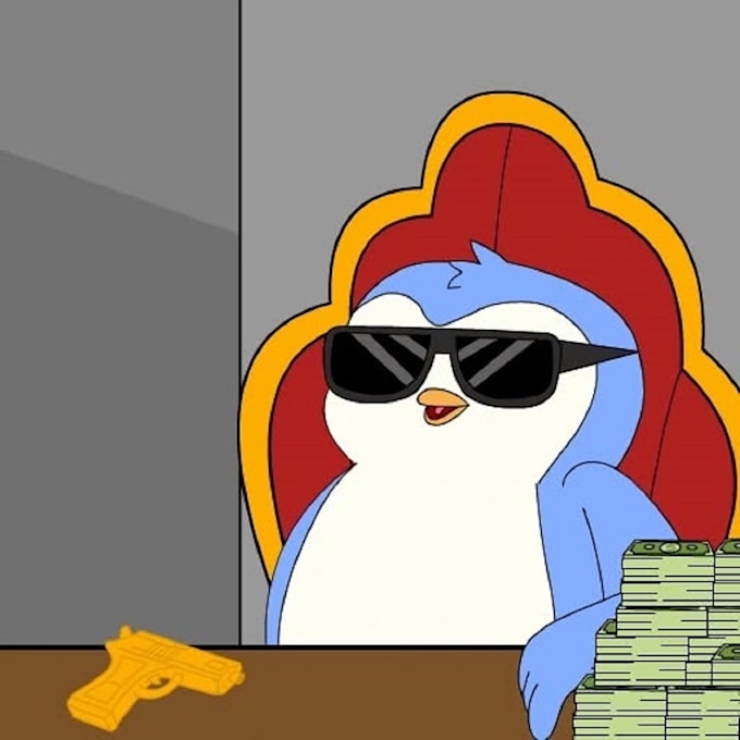 Do 2d memcoin animation, ponke memecoin, 2d crypto animation, meme ...