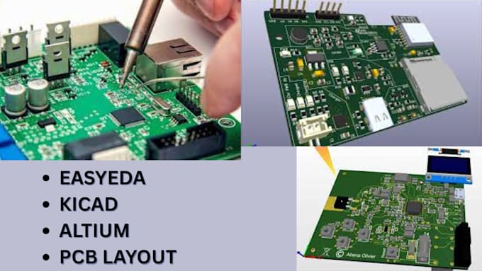 Design professional custom pcbs using altium, easyeda, or kicad by Smith_abraham70 | Fiverr