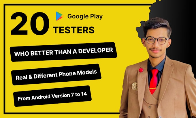 12 probadores o 20 probadores para pruebas cerradas de google play