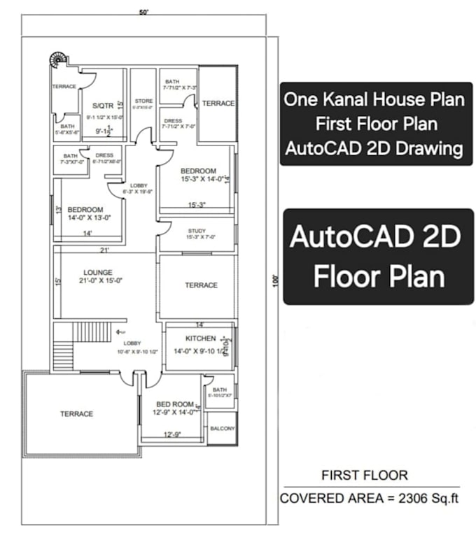 Make and redraw 2d autocad drawings by Ahmedrehman196 | Fiverr