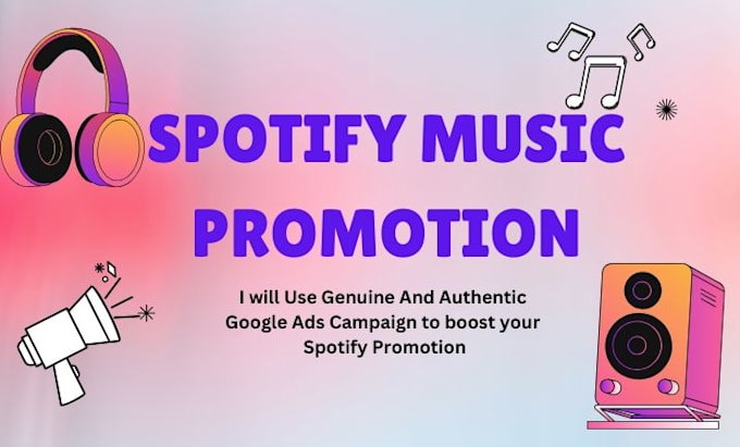 Do spotify music promotion through ads campaign by David_raya01 | Fiverr