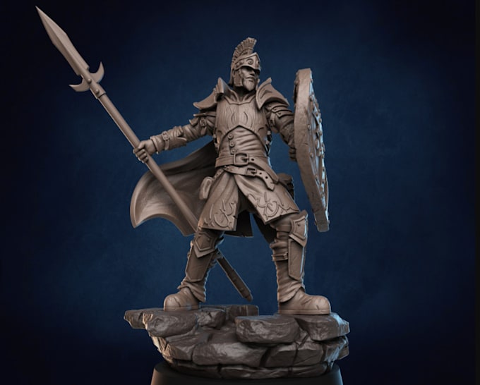 Dnd mini figure for action posed colectibles,add joints to 3d model ...
