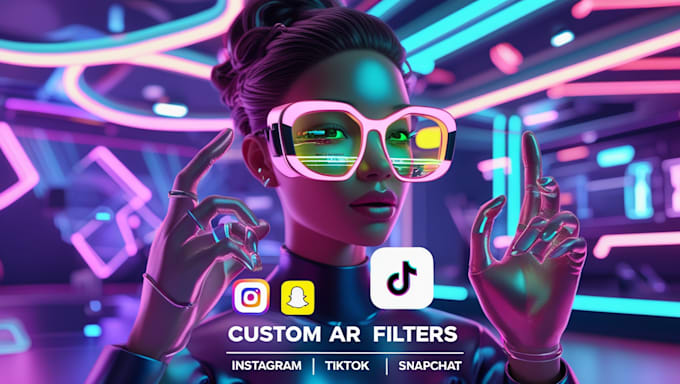 Create advanced ar filters for instagram, tiktok, and snapchat by ...