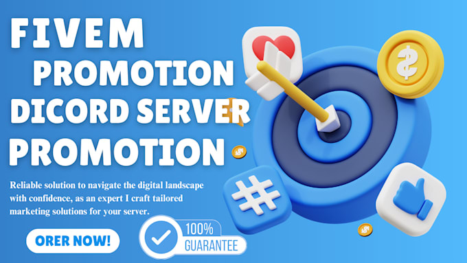 Do fivem promotion, server prom0tion, discord promotion, discord server ...