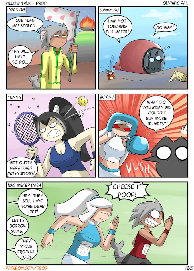 Draw high quality comic page, furry comic, cartoon comic, comic art, nsfw comic by Fumilayo_456 ...