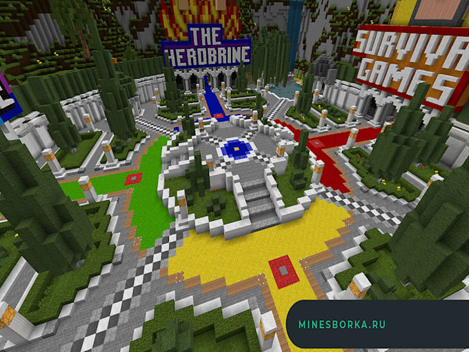 Build minecraft map lobby, spawn, hub,dangeon, city,world,setup minecraft server by Naklab | Fiverr