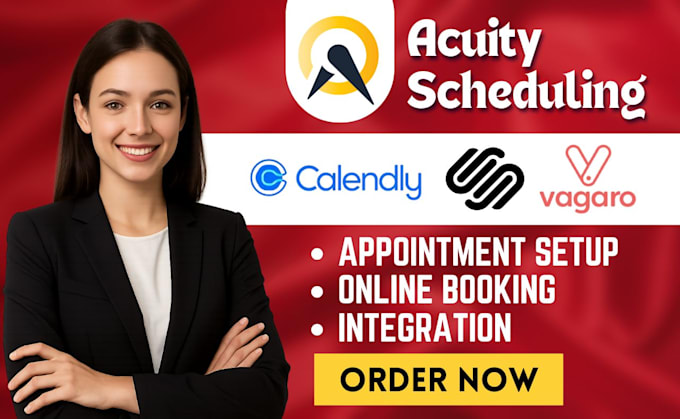 Setup appointment booking calendly square vagaro acuity scheduling simplybook me by Jason ...