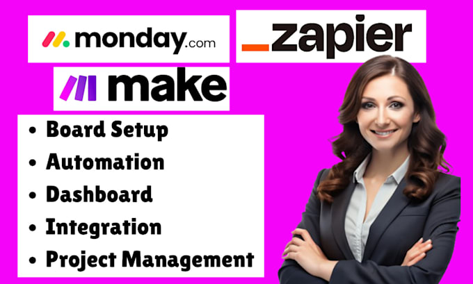 Setup Monday Com Monday Dashboard Automation Crm Zapier Automation Pipedrive By Chiderabe123