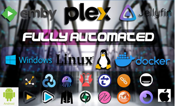 Setup unraid server jellyfin, plex, sonarr, lidarr, iptv, root android ...