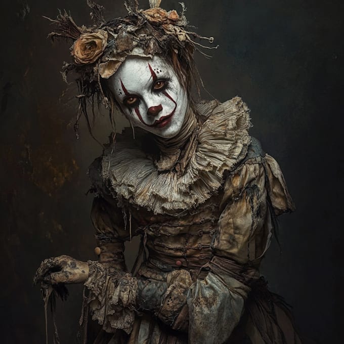Draw a stunning horror character art by Hellenrehn | Fiverr