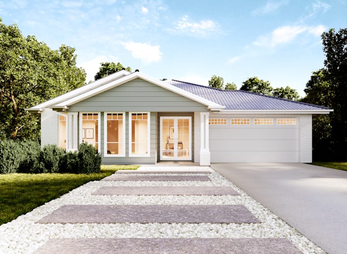 Professional architectural 3d visualization using 3ds max and revit and ...