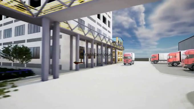 Create 3d industrial animation video, heavy machinery 3d manufacturing ...