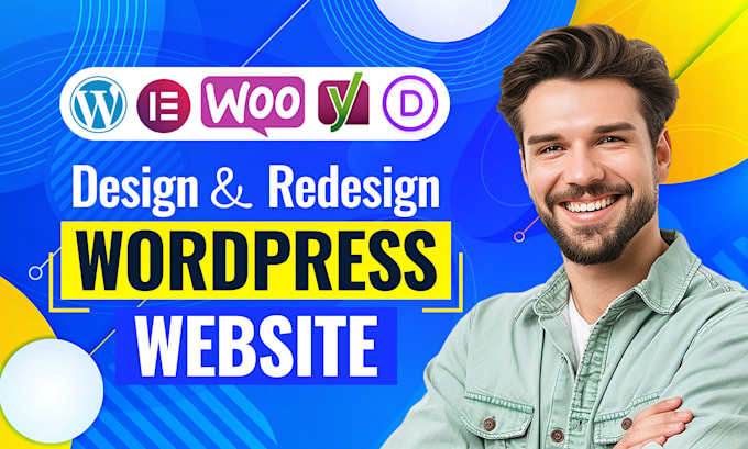 Build Wordpress Website Development Redesign Wordpress Using Elementor