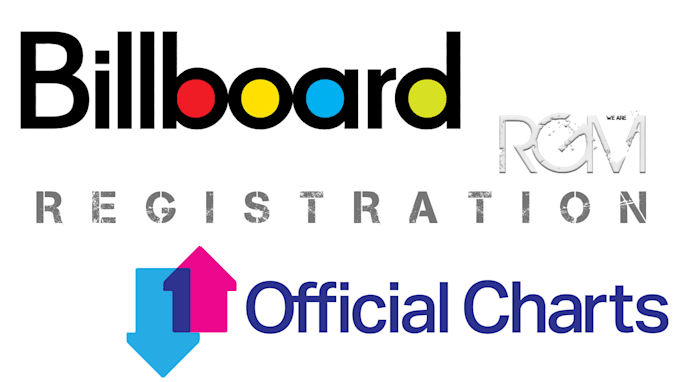 Send your song to usa canada billboard uk europe and aus chart reg by Rgmproltd | Fiverr