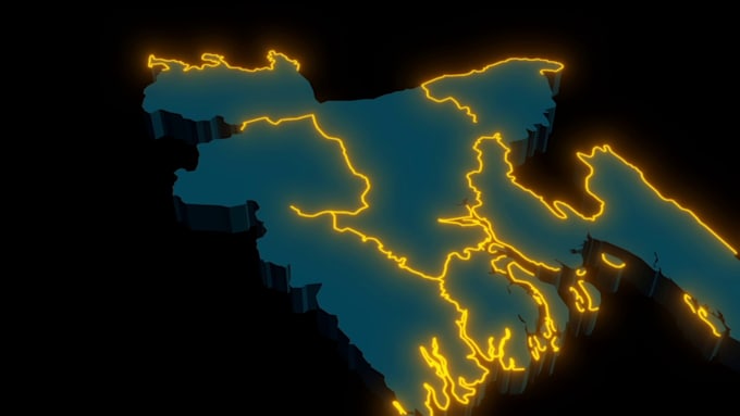 Create vox style clean map animations by S_tarvir | Fiverr