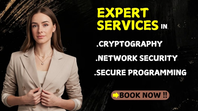 Do Cryptography Encryption And Network Security Projects By