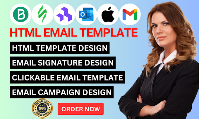 Do outlook html email signature, email template design on stripo, brevo ...