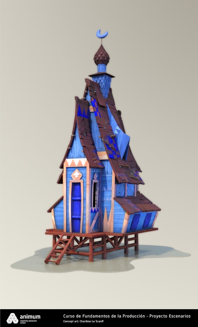 Do 3d modeling characters, props, scenarios by Vacarmanart | Fiverr