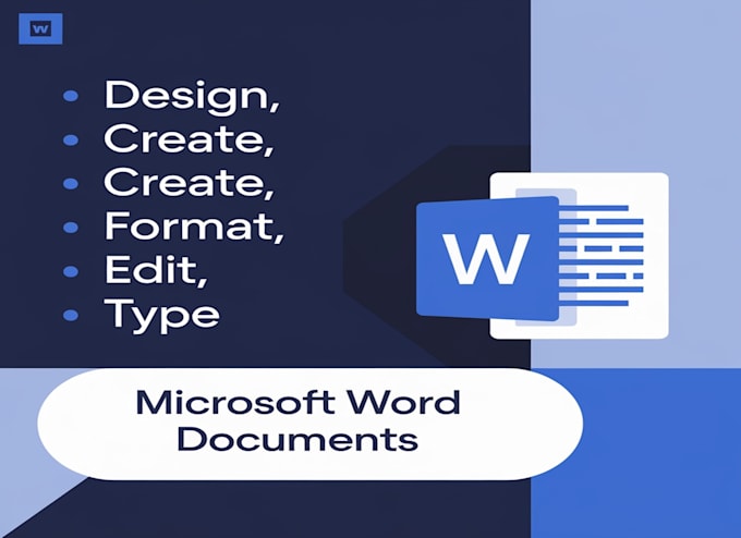 Type, format, and beautify your microsoft word files by Niroddas | Fiverr