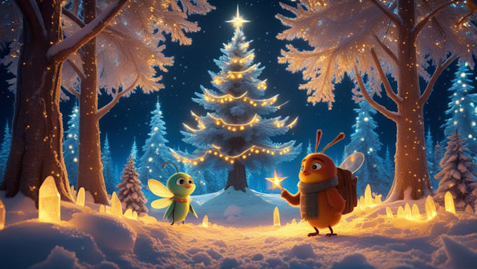 Create a disney pixar art style 3d animated video using ai by ...