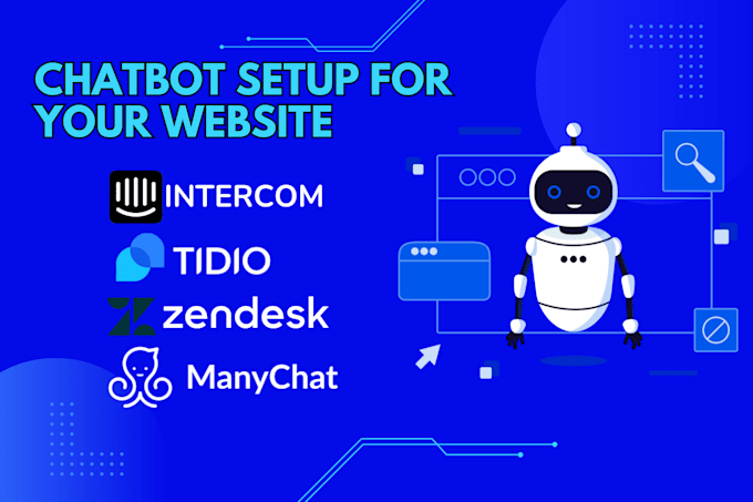 Setup effective chatbot via tidio intercom gorgias manychat by Simon_marke | Fiverr