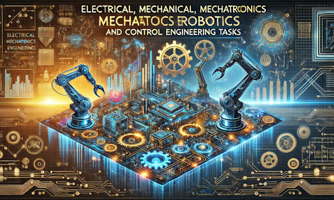 Do electrical mechanical mechatronics robotics and control engineering tasks by Taylor__charlie ...