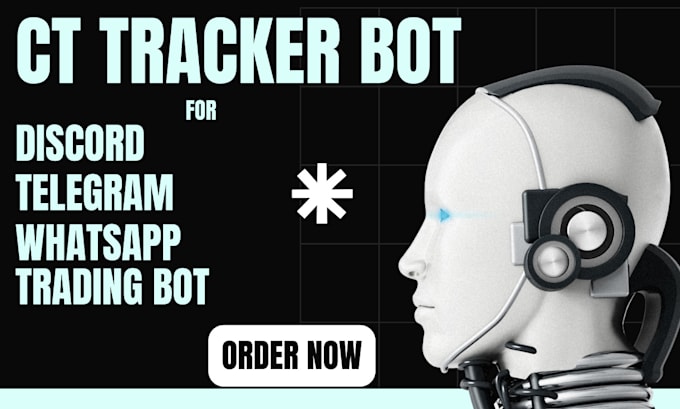 Develop custom whatsapp bot with custom features telegram discord bot ct tracker by ...