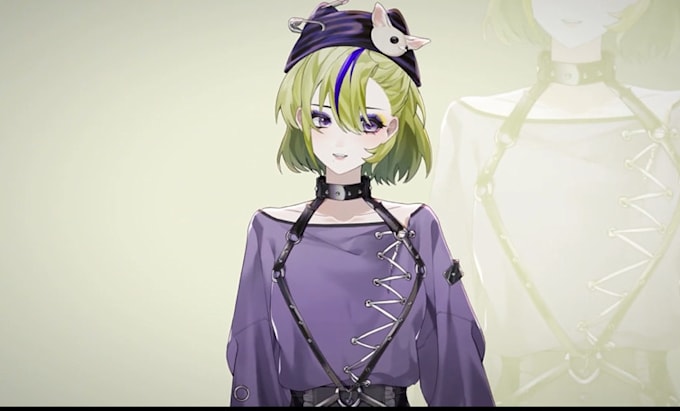 Draw and rig live 2d vtuber model, live 2d vtuber model, vtuber ...