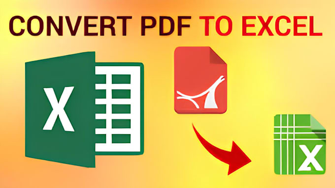 Convert any pdf files to excel by Swapnil_excel11 | Fiverr