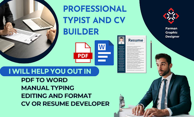 Professionally edit and type any kind of document and cv by ...