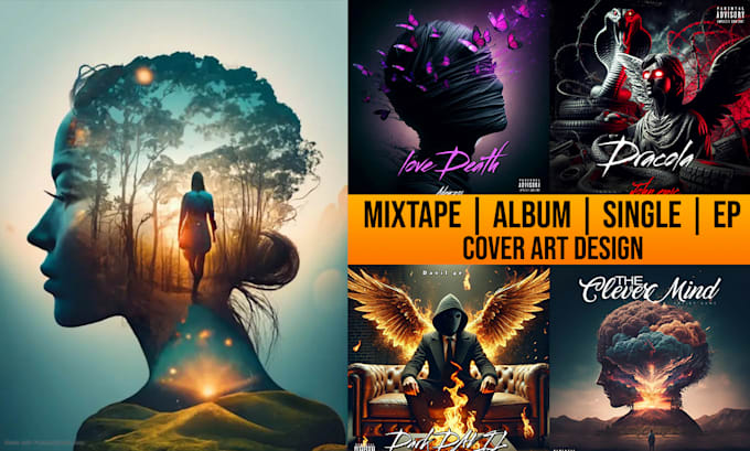 Design album, single or mixtape cover art by Zainch6786 | Fiverr