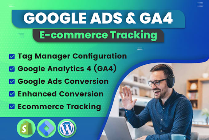 Fix wordpress, squarespace, shopify conversion tracking with google ads, gtm by Amzad_seoexpert ...