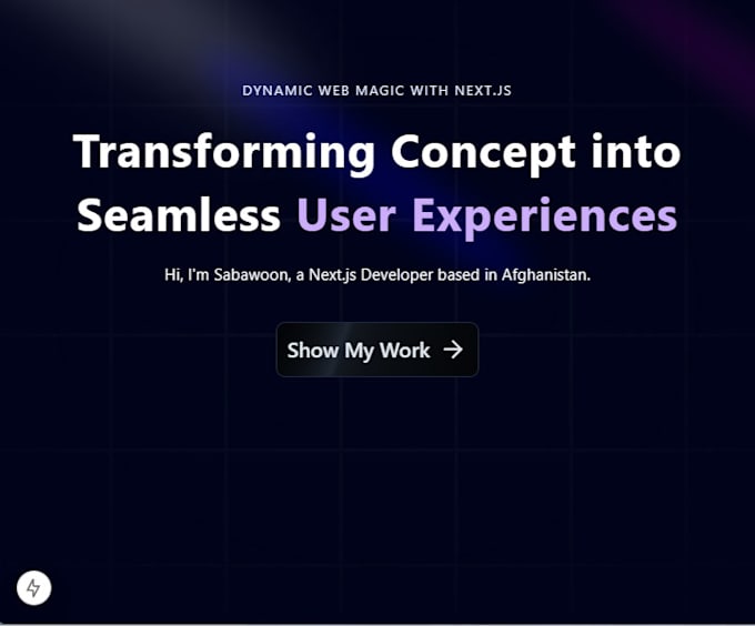 Build and optimize websites as a full stack next js and react dev by ... Build and optimize websites as a full stack next js and react dev by ...