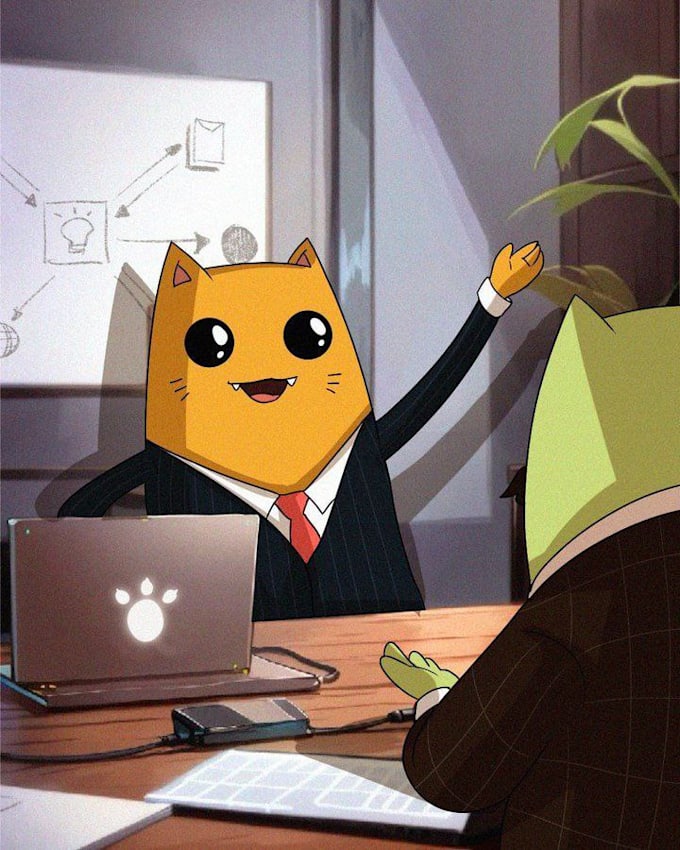 Do 2d memecoin animation 2d animation crypto animation solana memecoin ...