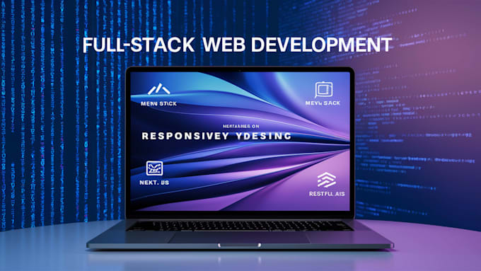 Build a responsive full stack web app using mern mevn nextjs and restful apis by Machinee_ | Fiverr