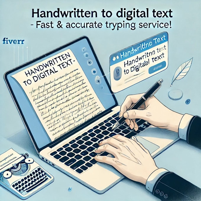 Convert handwritten notes and images by Fly_vaellyn | Fiverr