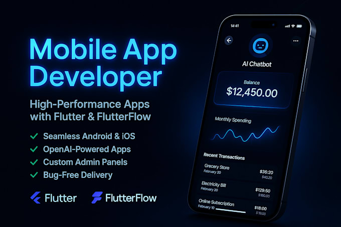 Develop professional mobile app development android and ios by Mp ...